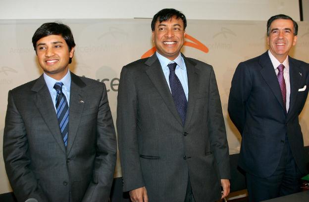 Aditya Mittal acude hoy a la sesión plenaria del comité europeo de ...