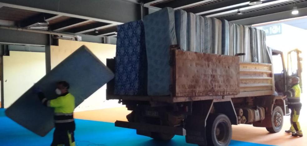 Coronavirus | 144 camas para la Feria de Muestras | El Comercio