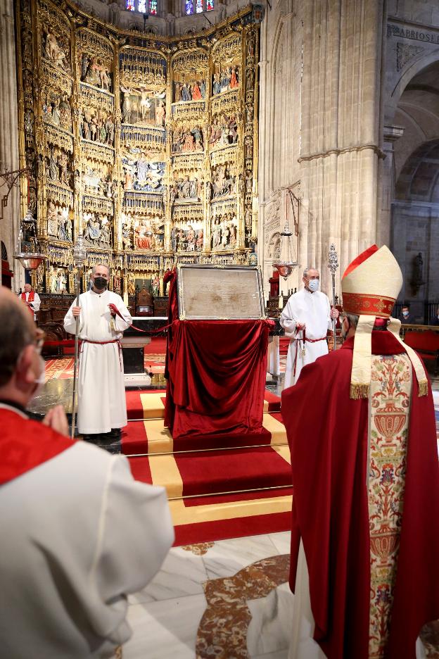 Exhibición del Sudario en la Catedral | El Comercio