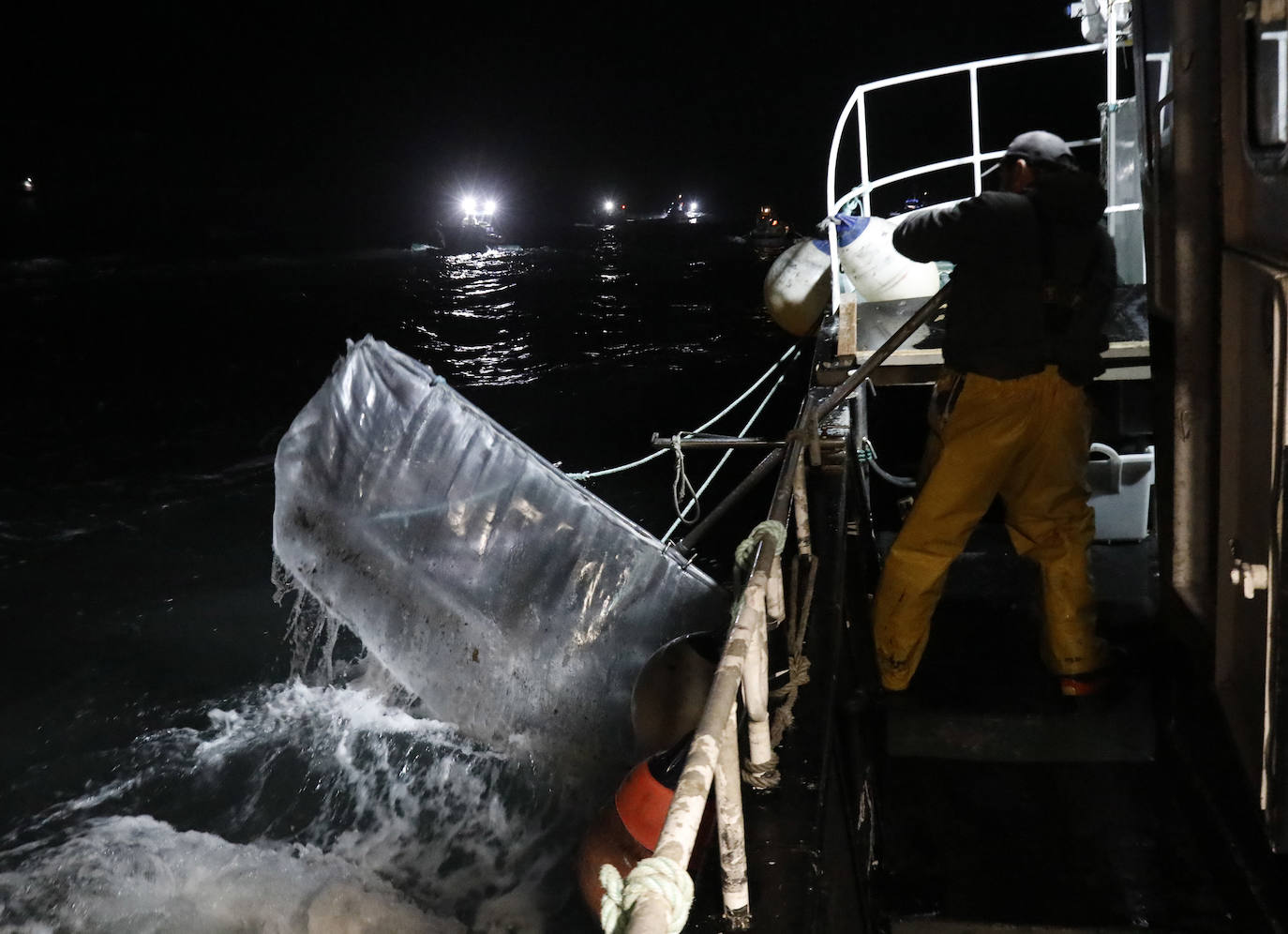 Fotos: Así es la pesca de la angula en Asturias | El Comercio