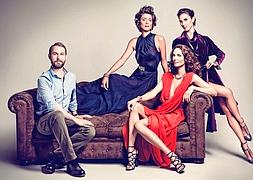 Nicolas Vaudelet y sus musas | El Comercio